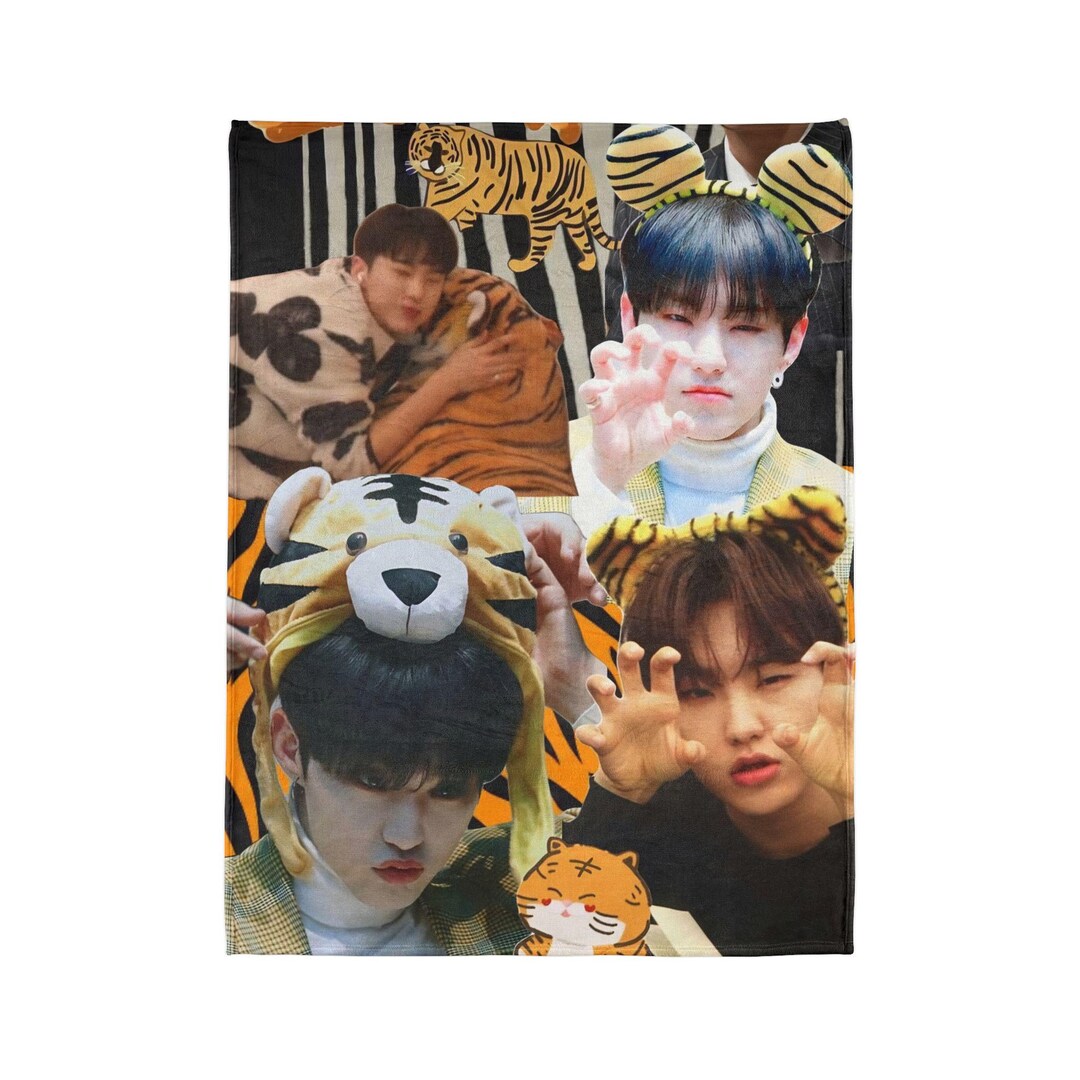 Hoshi Tiger Blanket | Seventeen Blanket | Seventeen Merch & Birthday ...
