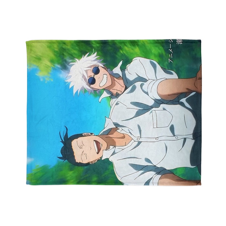Gojo Satoru and Geto Suguru Blanket Jujutsu Kaisen Blanket Merch JJK ...