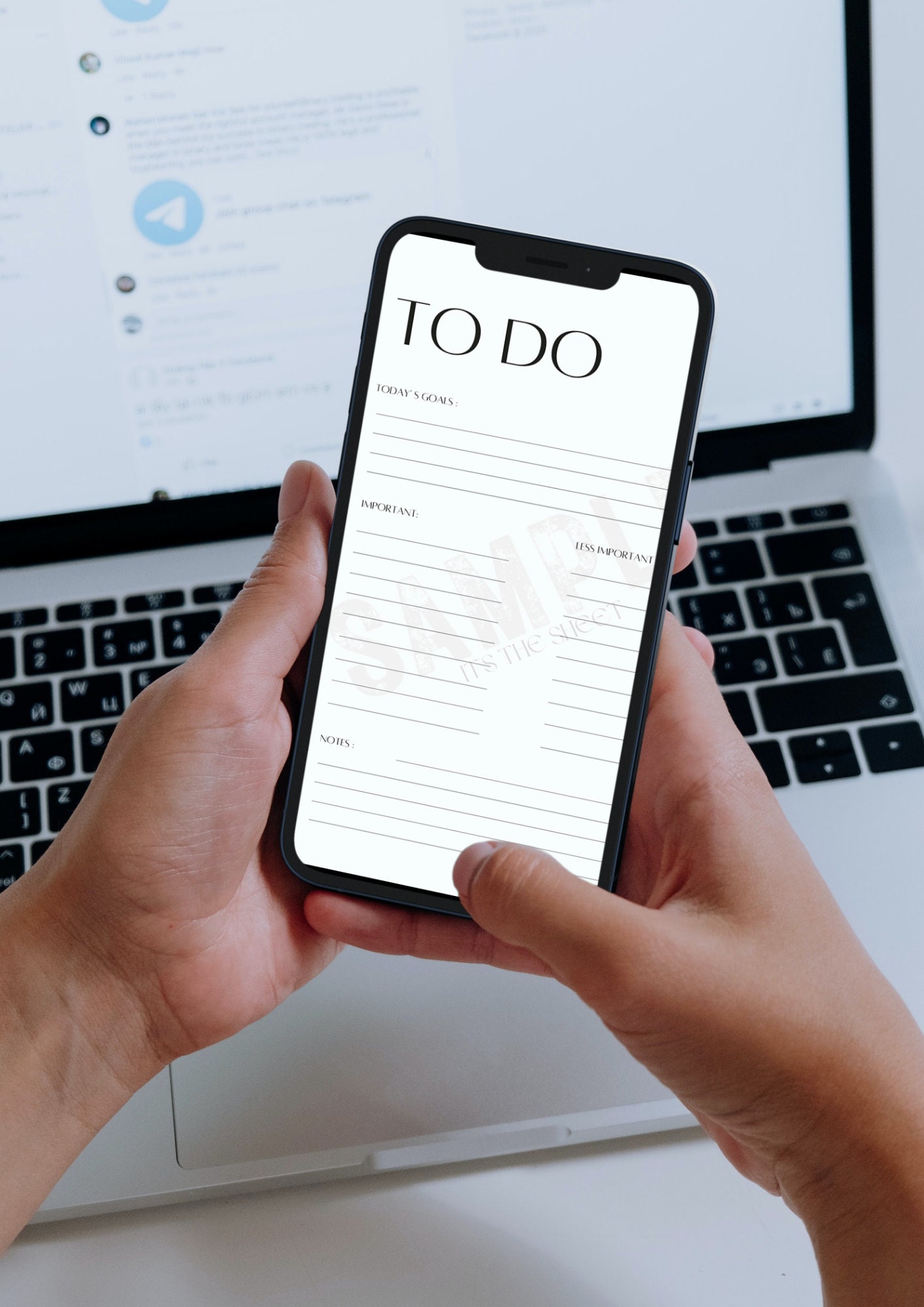 Minimal to Do List, Simple Tasks List Template, Printable & Fillable ...