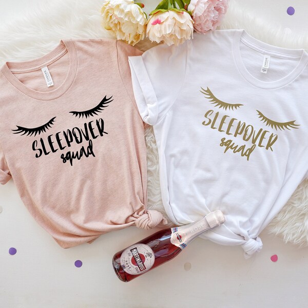 Slumber Party Squad Shirts - Etsy