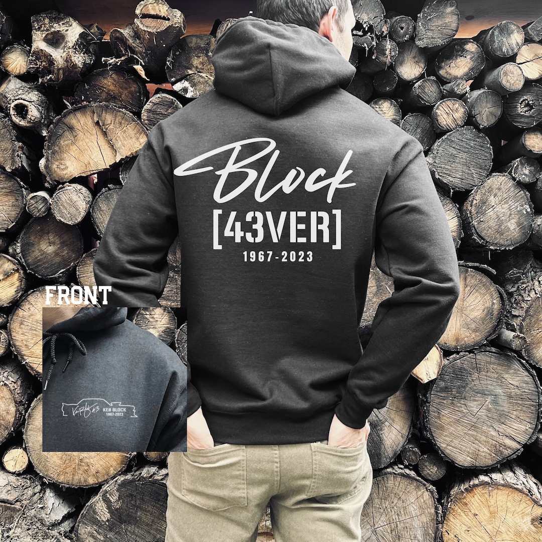 Ken Block Hoodie, Ken Block 43 Memorial Sweatshirt, 43ver Hoodie, Rally ...