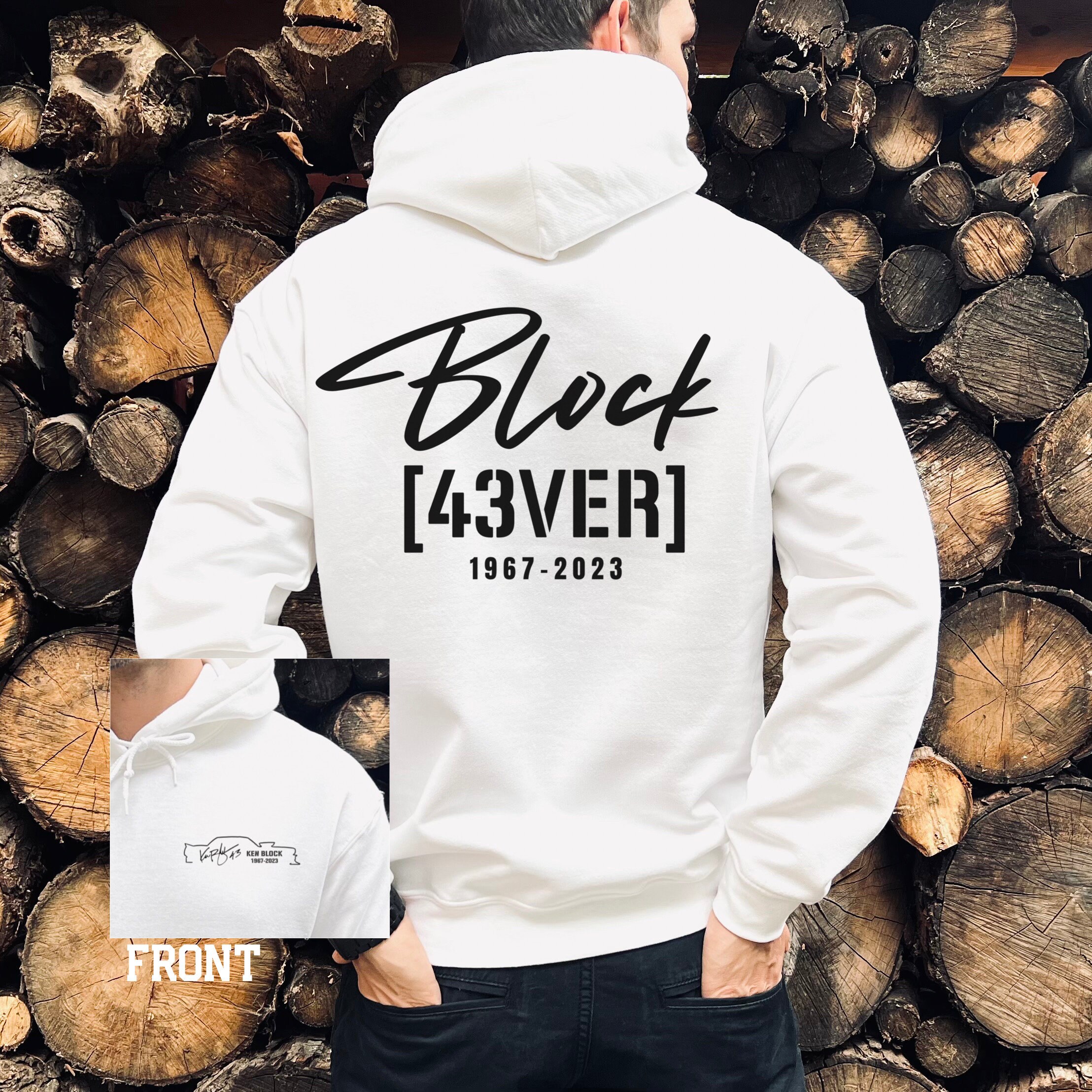 Ken Block Hoodie, Ken Block 43 Memorial Sweatshirt, 43ver Hoodie, Rally ...