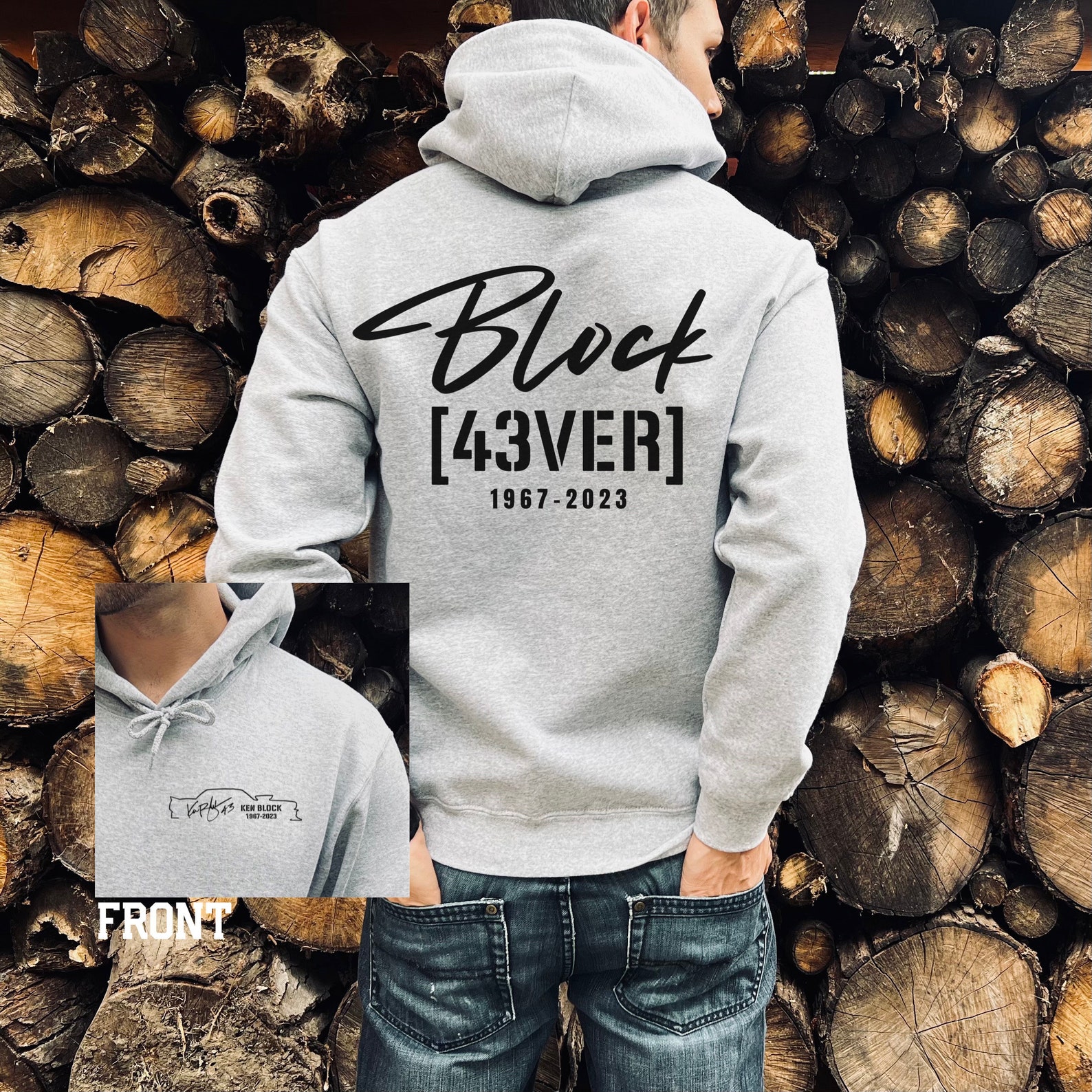 Ken Block Hoodie, Ken Block 43 Memorial Sweatshirt, 43ver Hoodie, Rally ...