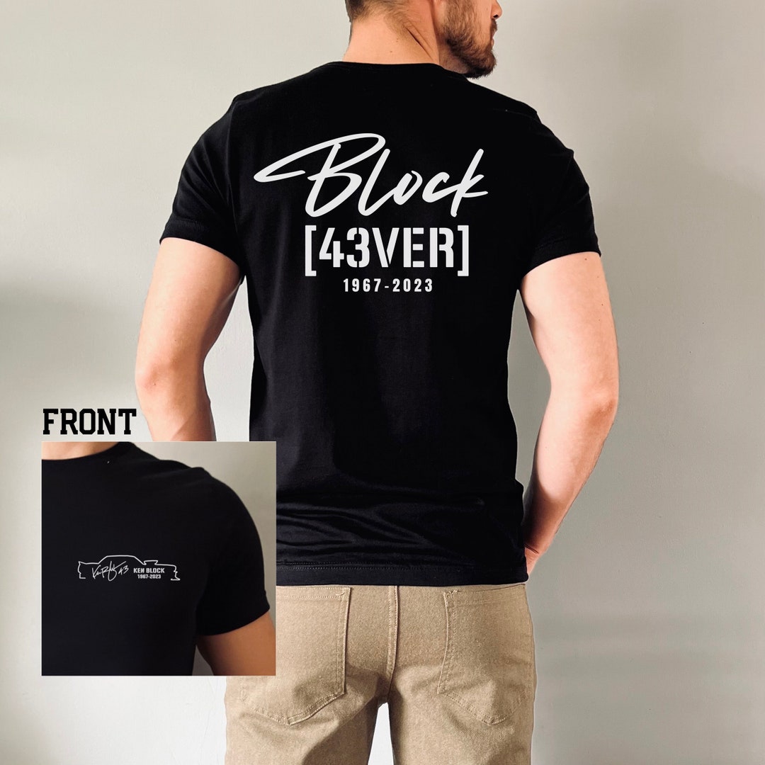 Ken Block Shirt, Ken Block 43 Memorial T-shirt, Block 43ver Tshirt ...