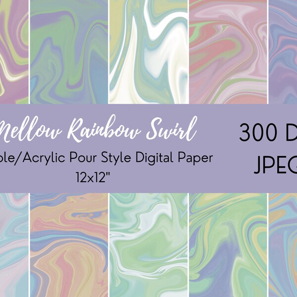 Acrylic Pour Cards - Etsy