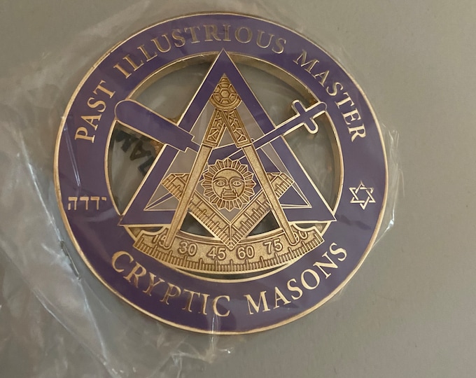 Past Illustrious Master Car Emblem - Etsy