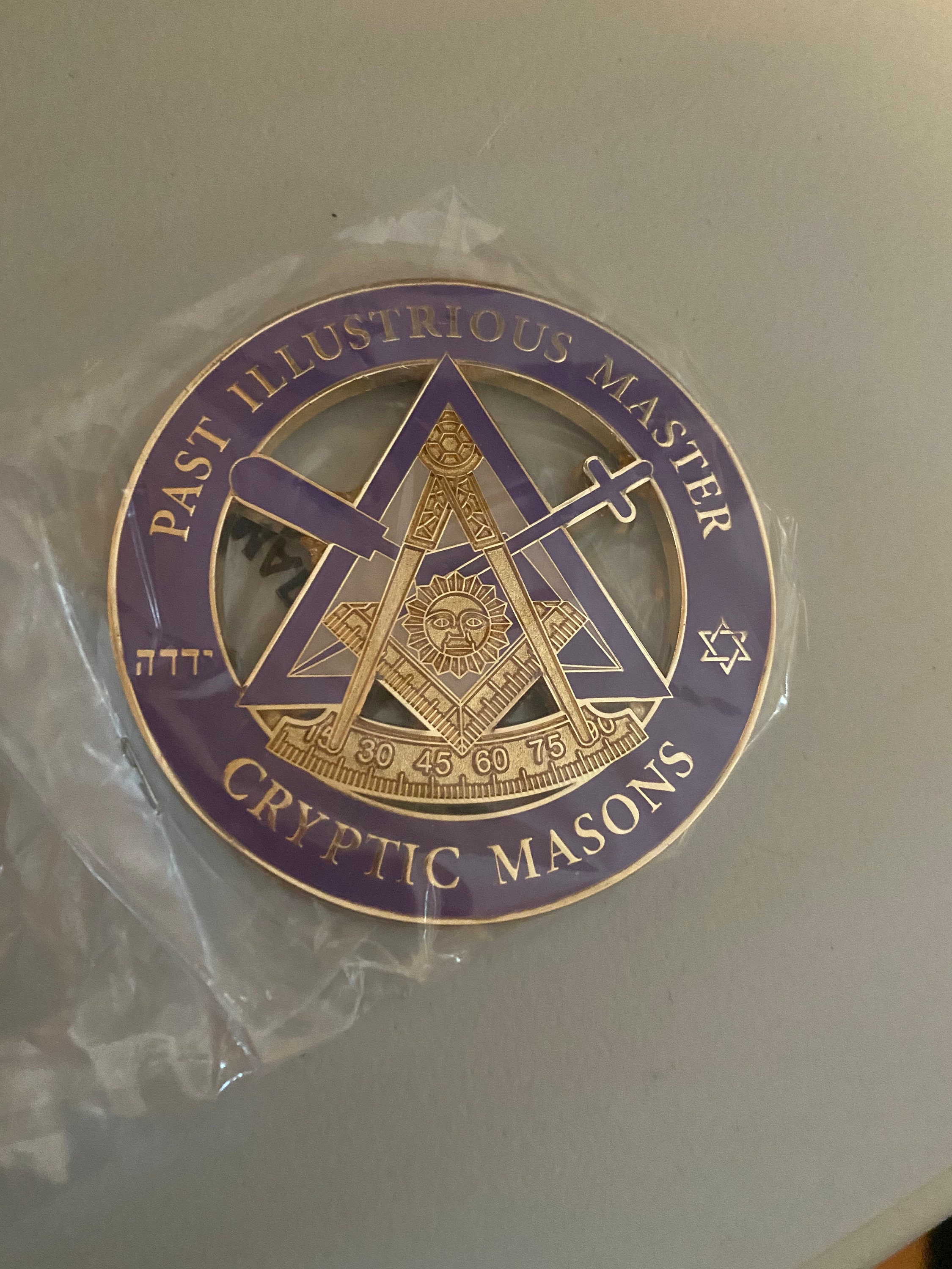 Past Illustrious Master Car Emblem - Etsy