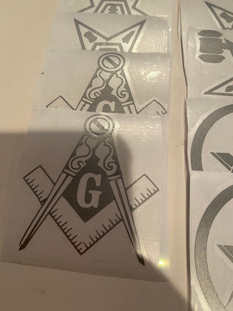 Masonic Decals - Etsy