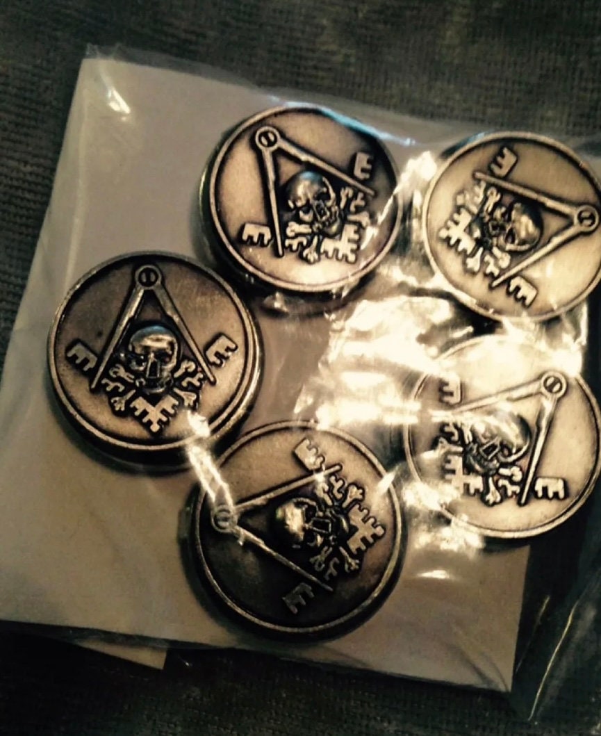 Skull Button Covers - Etsy