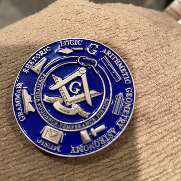 Masonic Coin - Etsy