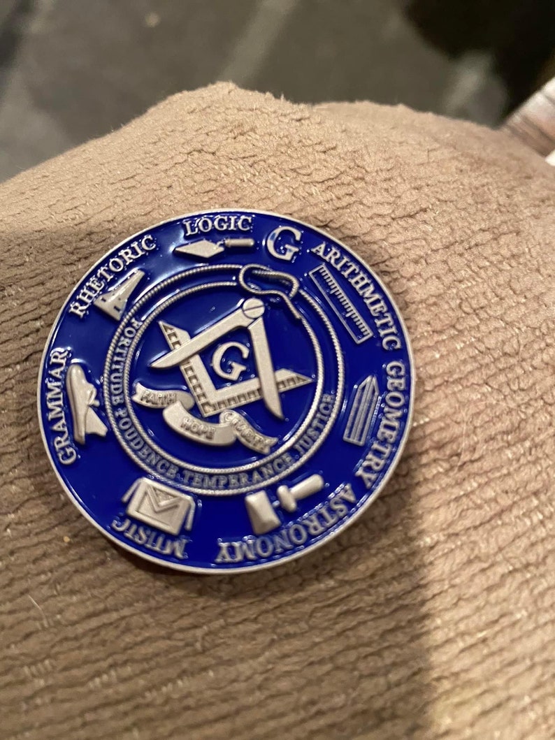 Masonic Coin - Etsy