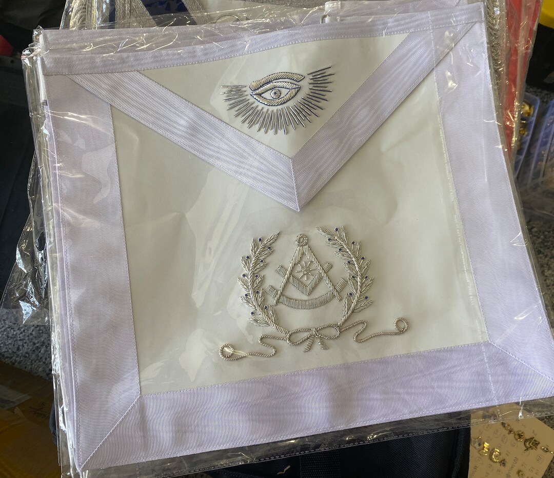 Past Master Masonic Apron - Etsy