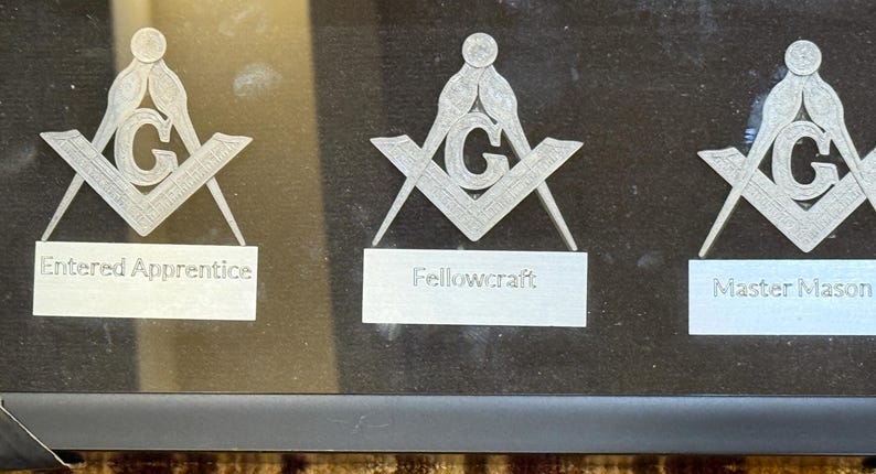 Masonic Shadow Box - Etsy