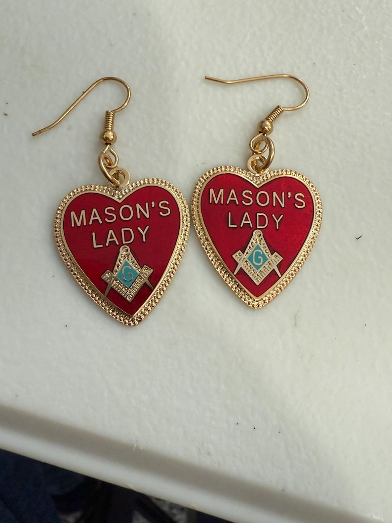 Mason’s Lady Earrings - Etsy