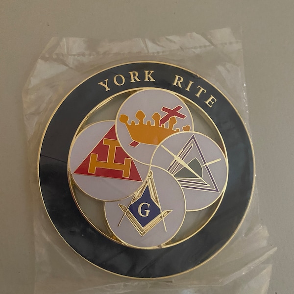 York Rite Car Emblem - Etsy