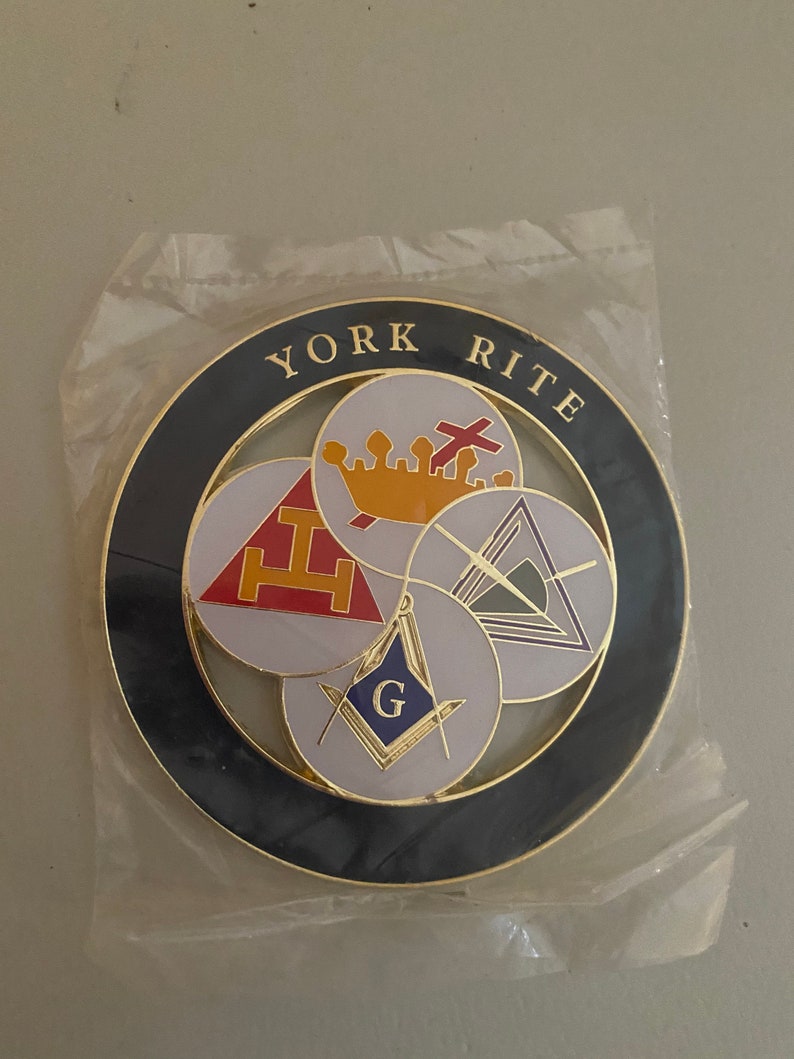 York Rite Car Emblem - Etsy