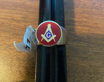 Masonic York Rite Ring - Etsy