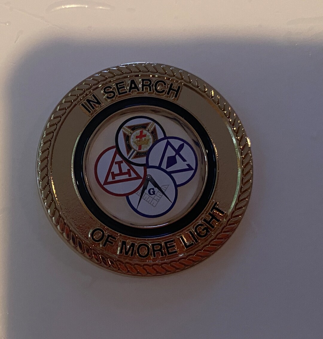 York Rite Coin - Etsy