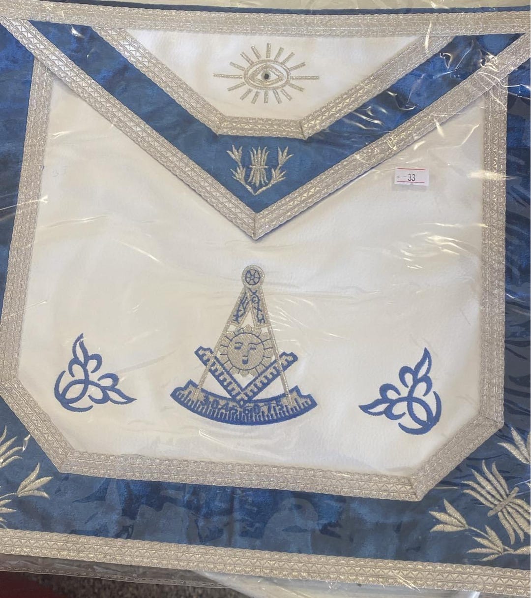 Past Master Masonic Apron. - Etsy