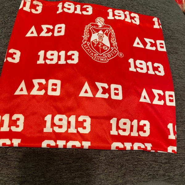 Delta Sigma Theta Sorority Face Mask - Etsy