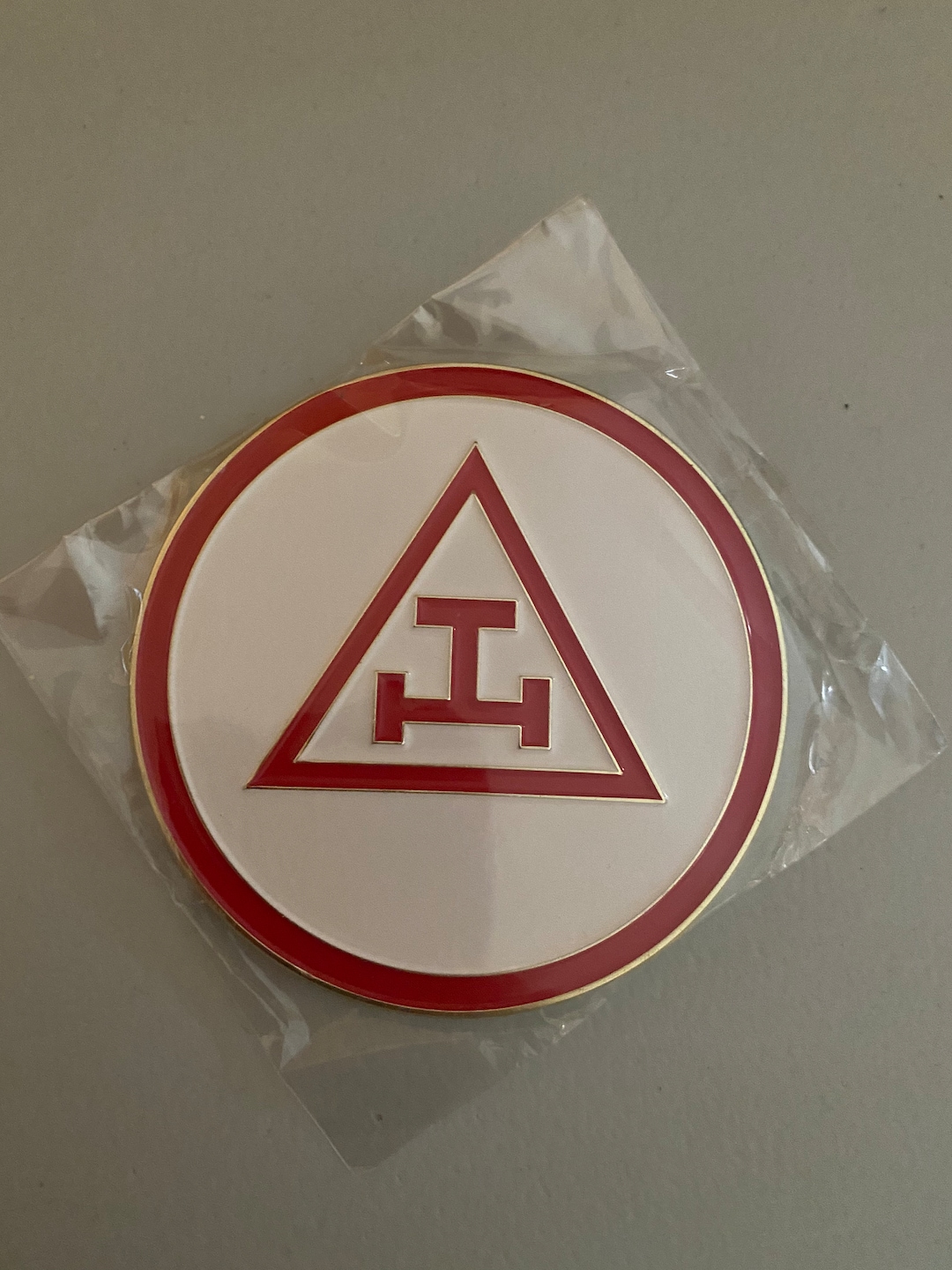 Triple Tau Car Emblem - Etsy