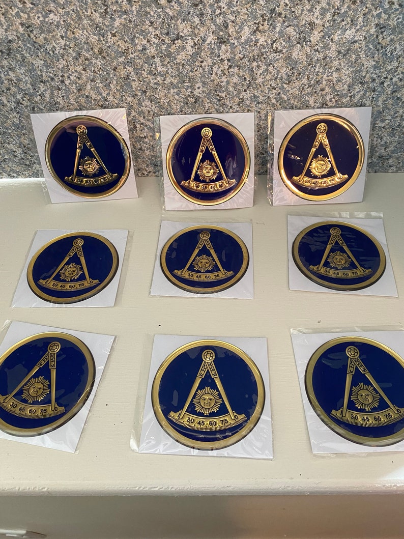3” Gel Past Master Car Emblem - Etsy