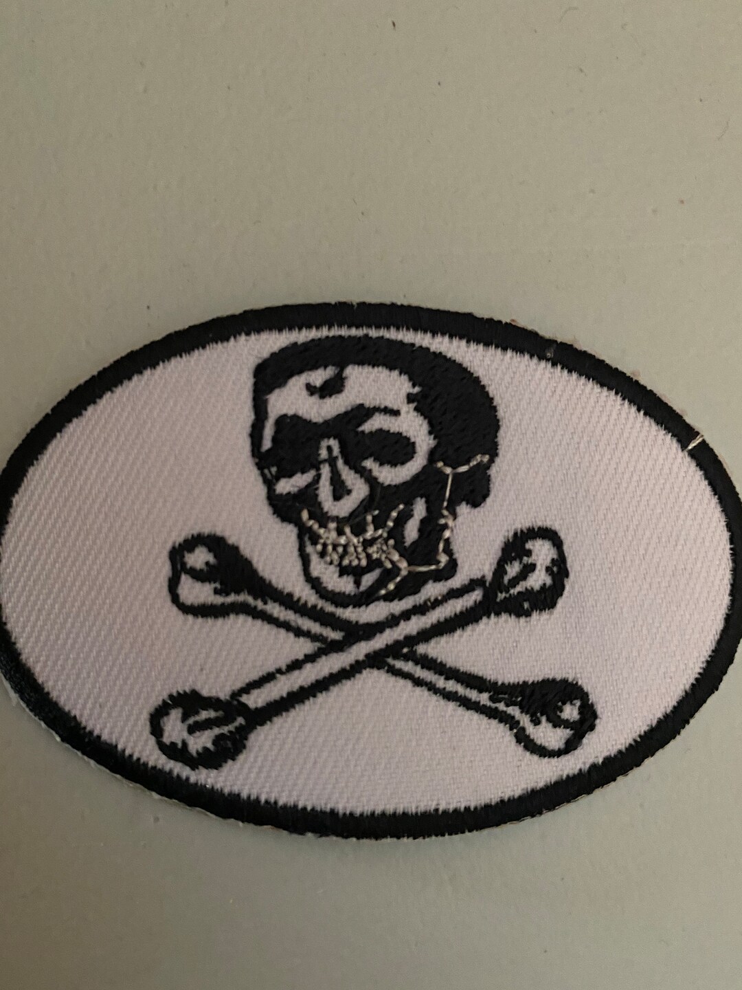 Skull and Crossbones Patch - Etsy