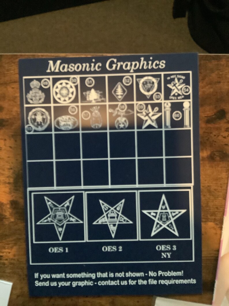 Masonic Pocket Name Badges - Etsy