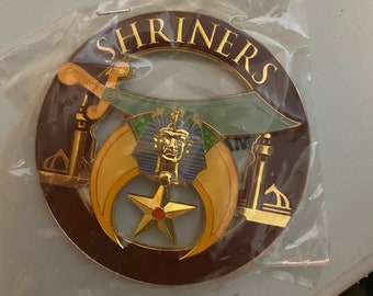 Shriner Car Emblem - Etsy