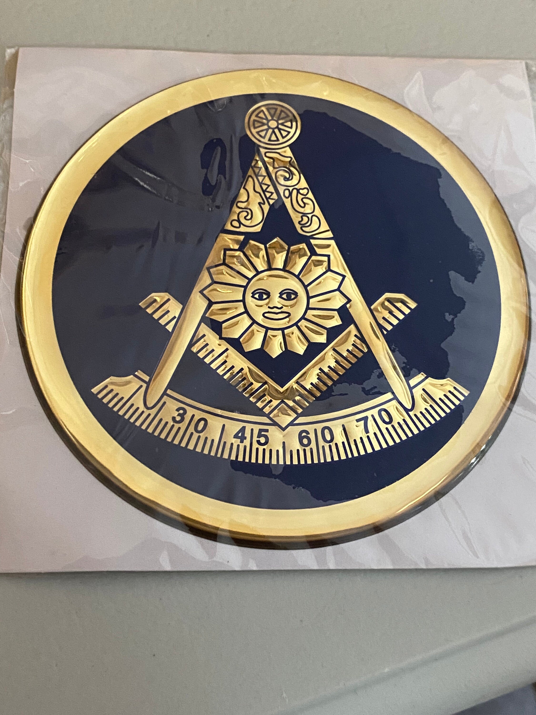 3” Past Master Car Emblem - Etsy