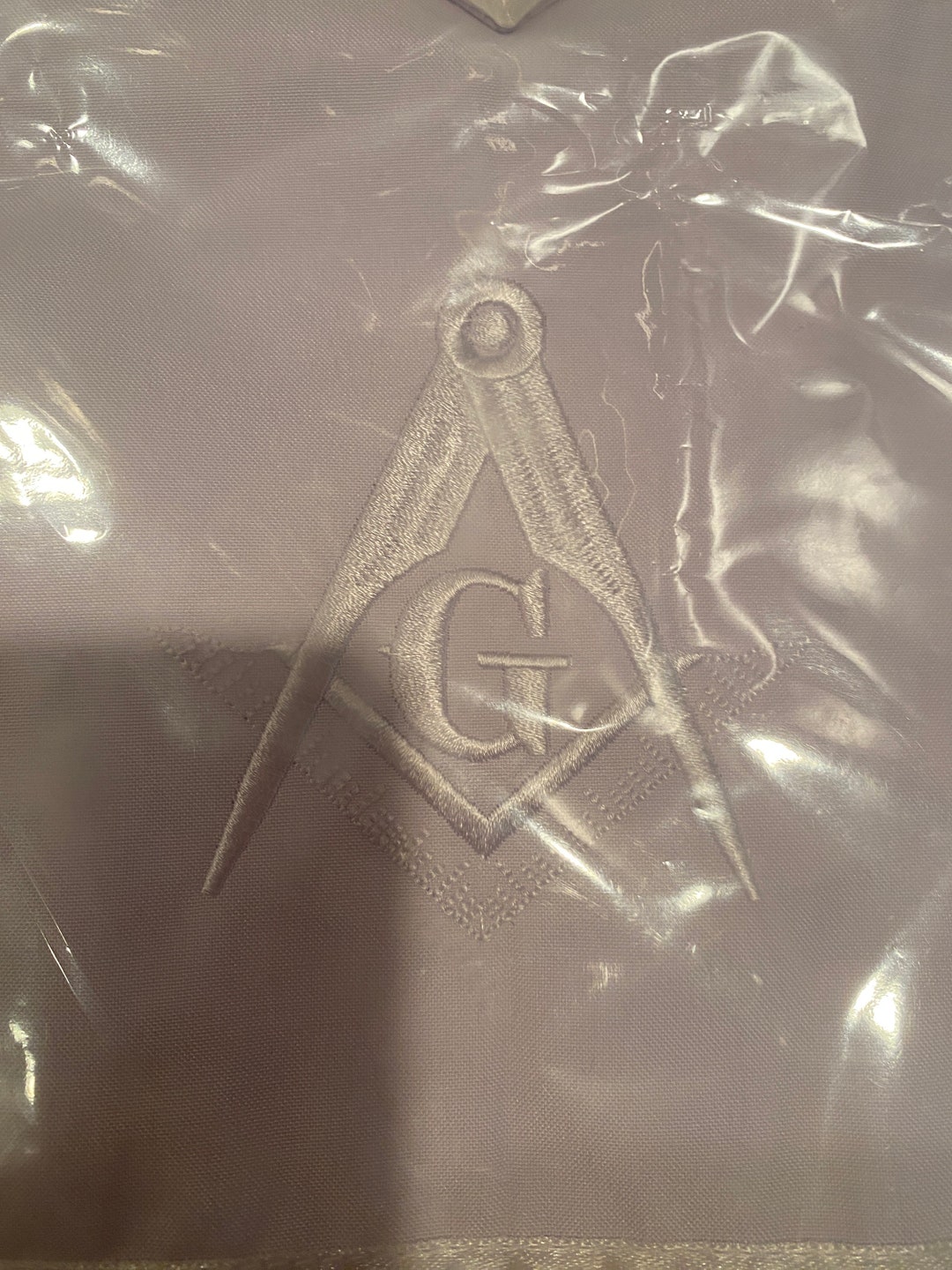 Square and Compass Masonic Cloth Apron - Etsy