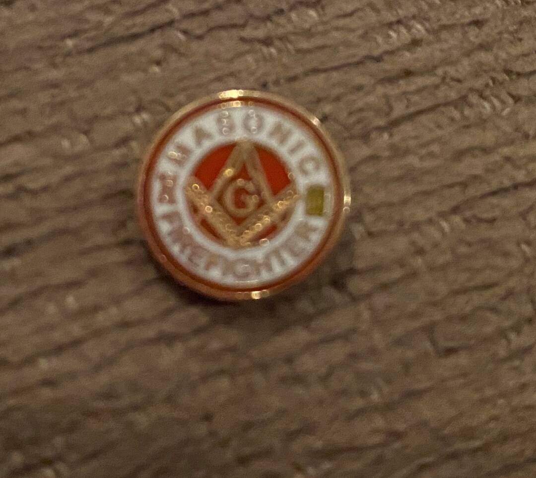 Masonic Firefighter Pin - Etsy