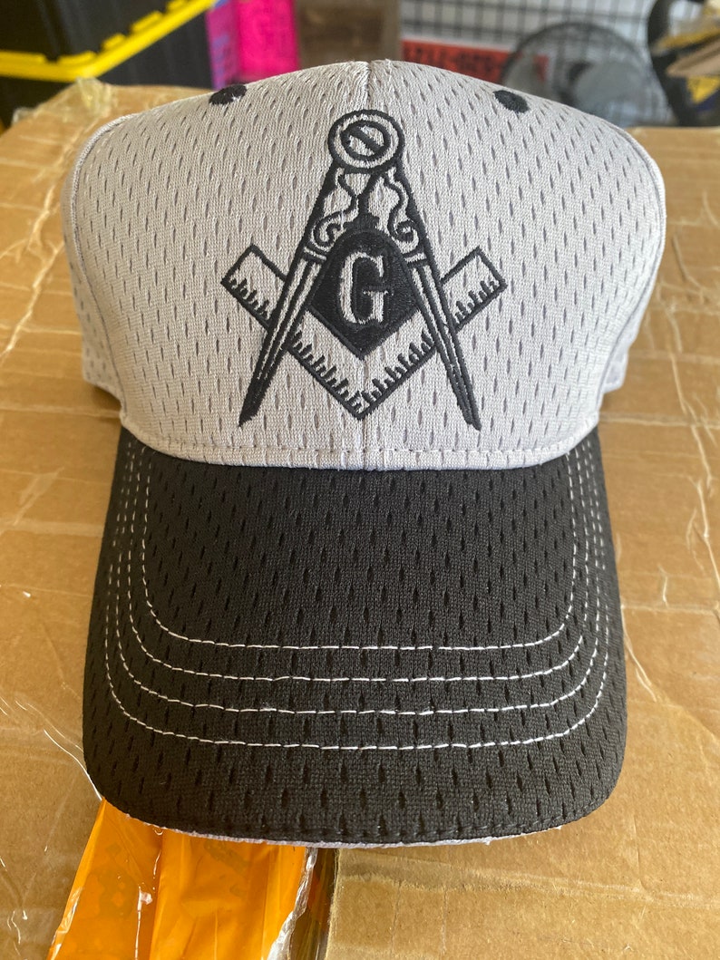 Gray Masonic Baseball Cap - Etsy