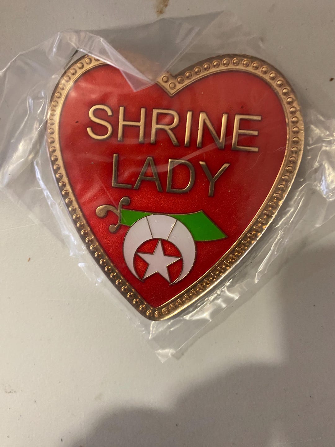 Shrine Lady Masonic Car Emblem - Etsy