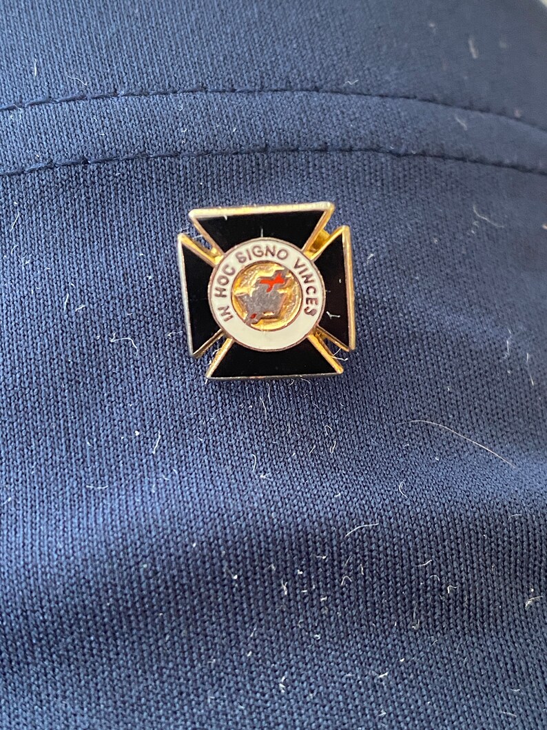 Knight Templar Commandry Pin - Etsy