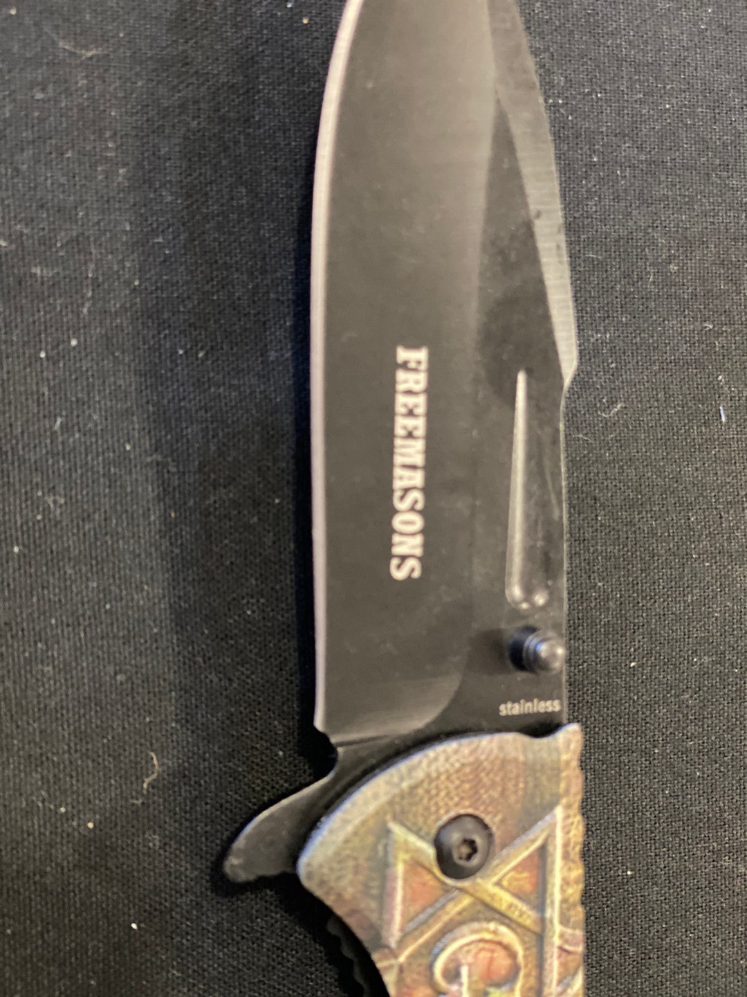 Masonic Knife With All Seeing Eye - Etsy