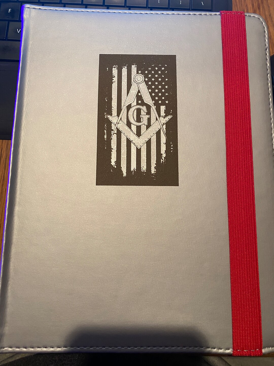 Masonic Flag Square and Compass Tablet Case - Etsy