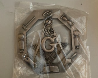 Square and Compass Car Emblem - Etsy