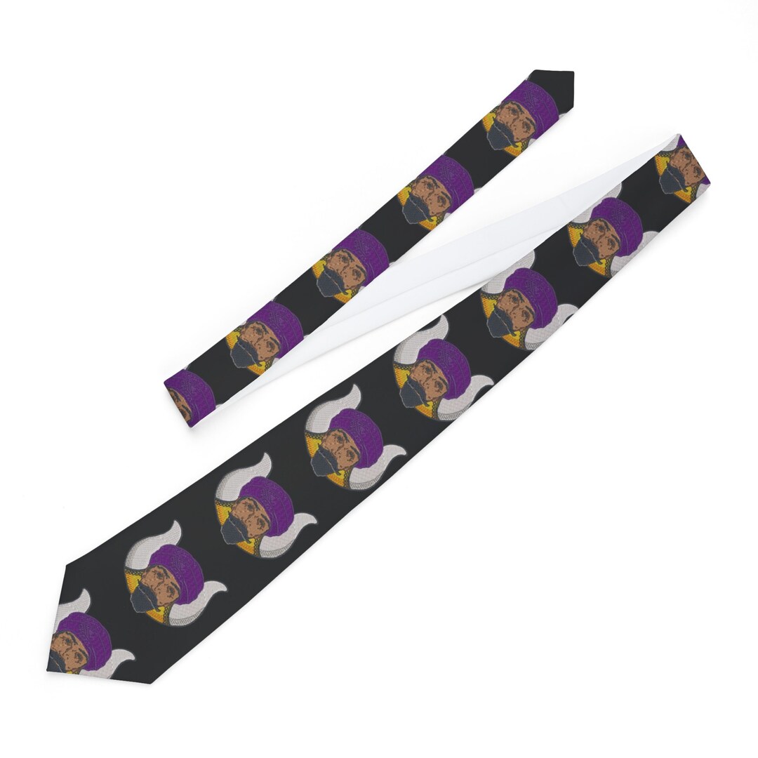 Purple and Black Grotto Necktie - Etsy
