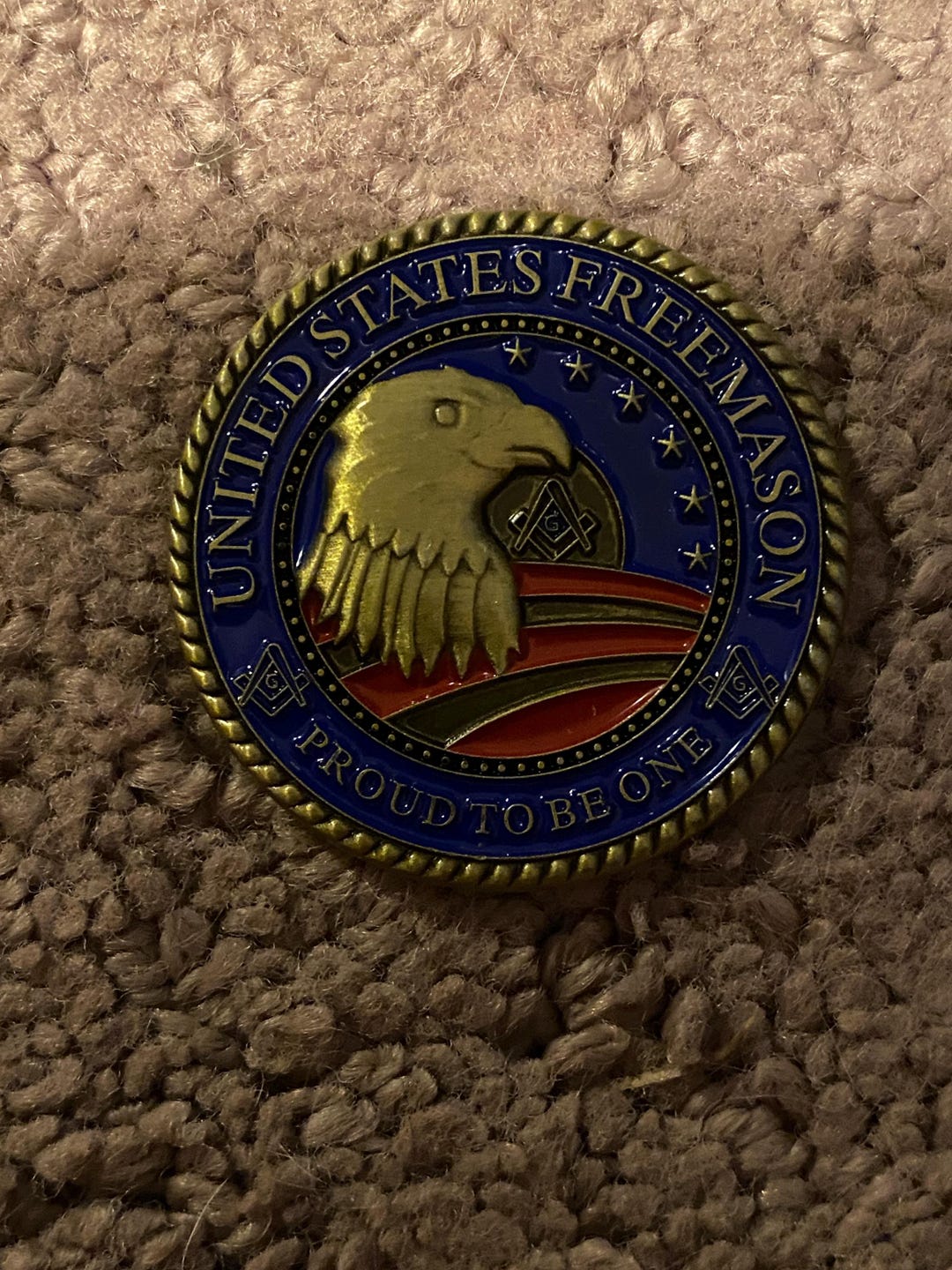 Masonic Veterans Coin - Etsy