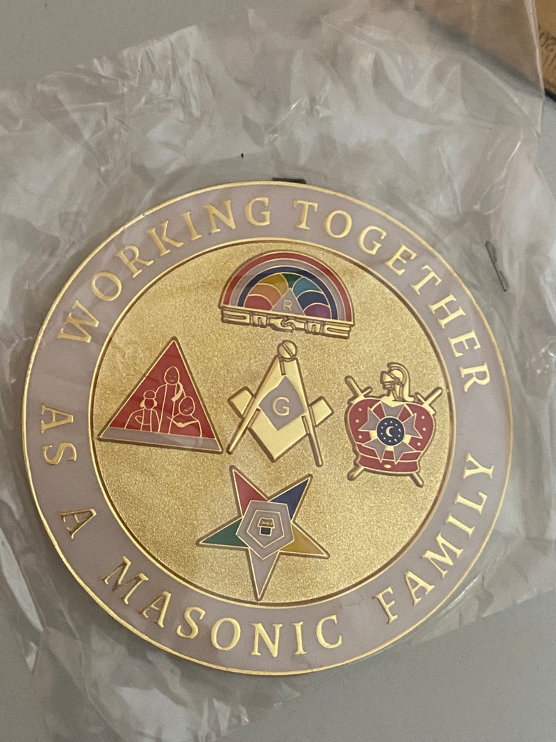 Masonic Family Car Emblem - Etsy