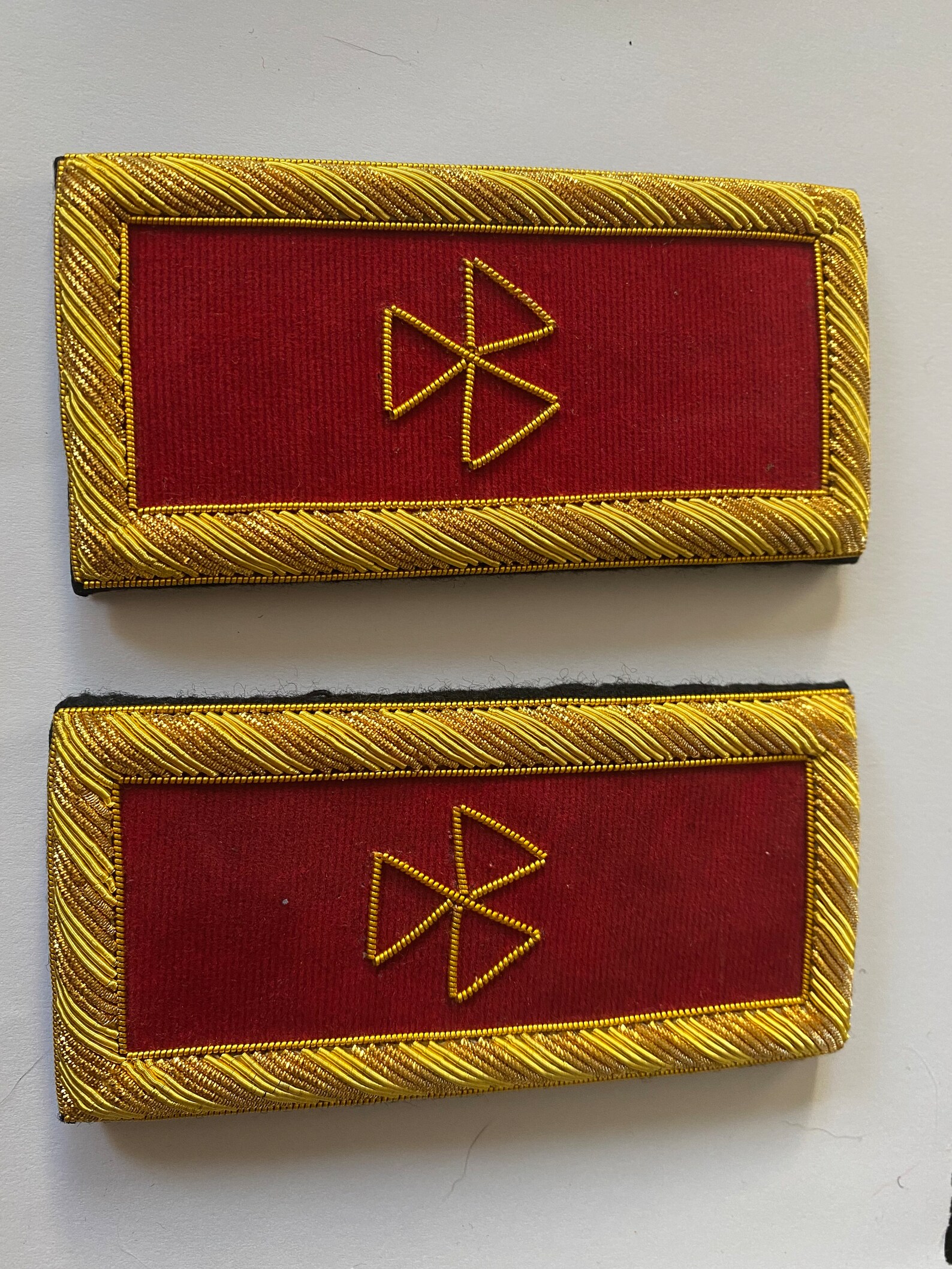 Knight Templar Shoulder Boards - Etsy