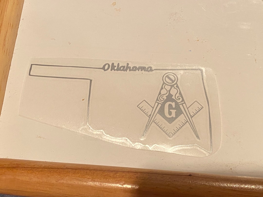 State of Oklahoma Decal - Etsy