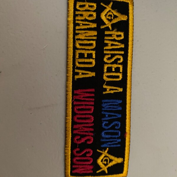 Masonic Past Master Patch - Etsy