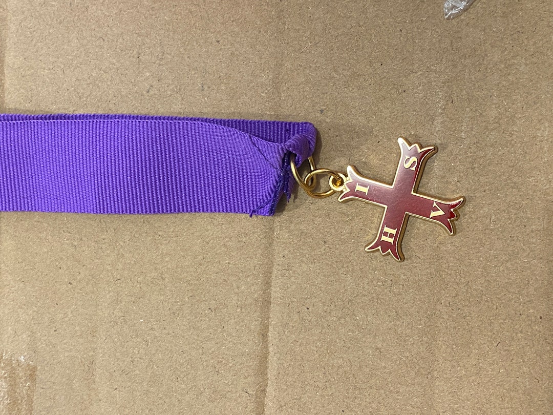 Red Cross of Constantine Jewel - Etsy