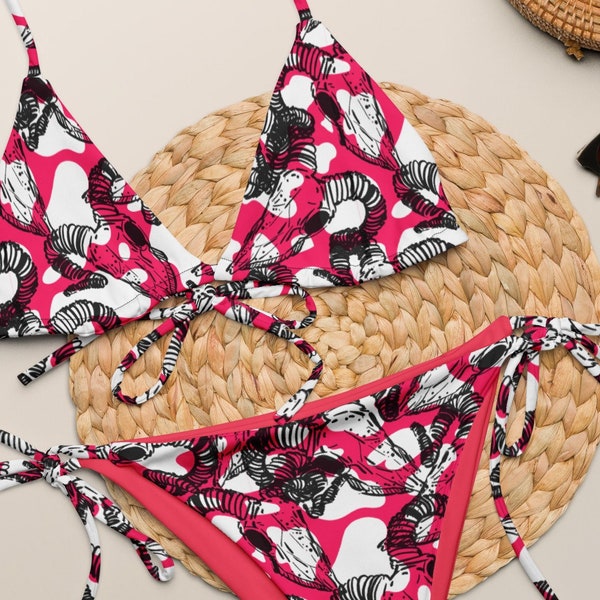 Cow Print Bikini Bathing Suit - Etsy