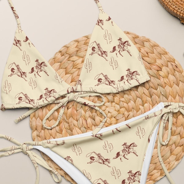 Cow Print Bathing Suit - Etsy