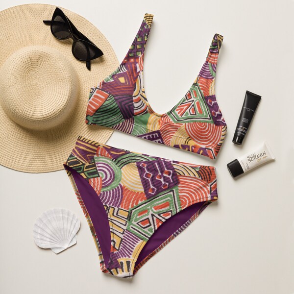 Retro Bikini - Etsy