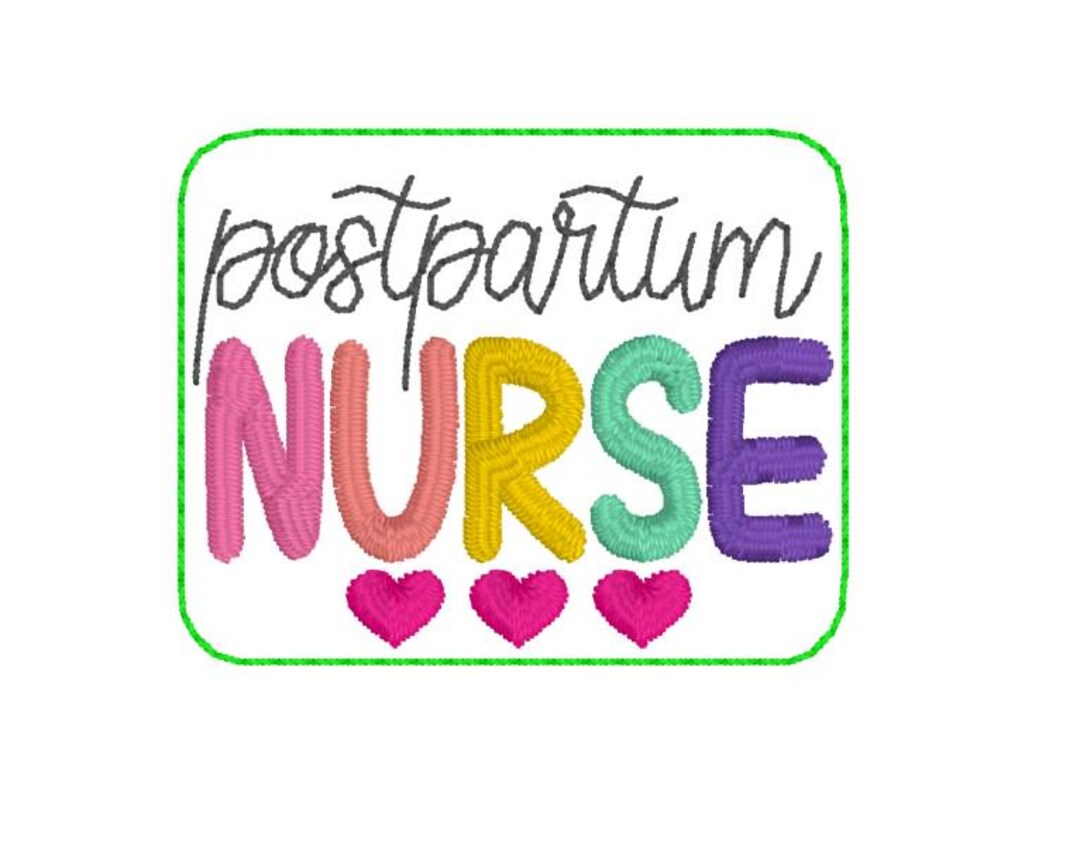 Postpartum Nurse Badge Reel Custom Order - Etsy