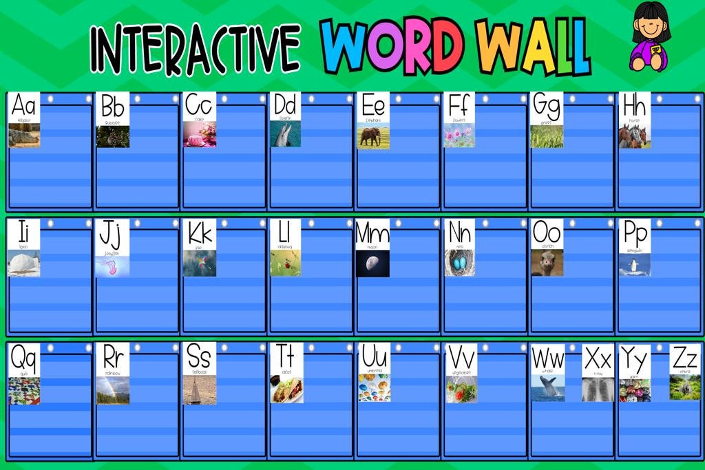 Interactive Learning Board Learning Wall Classroom Set Up - Etsy